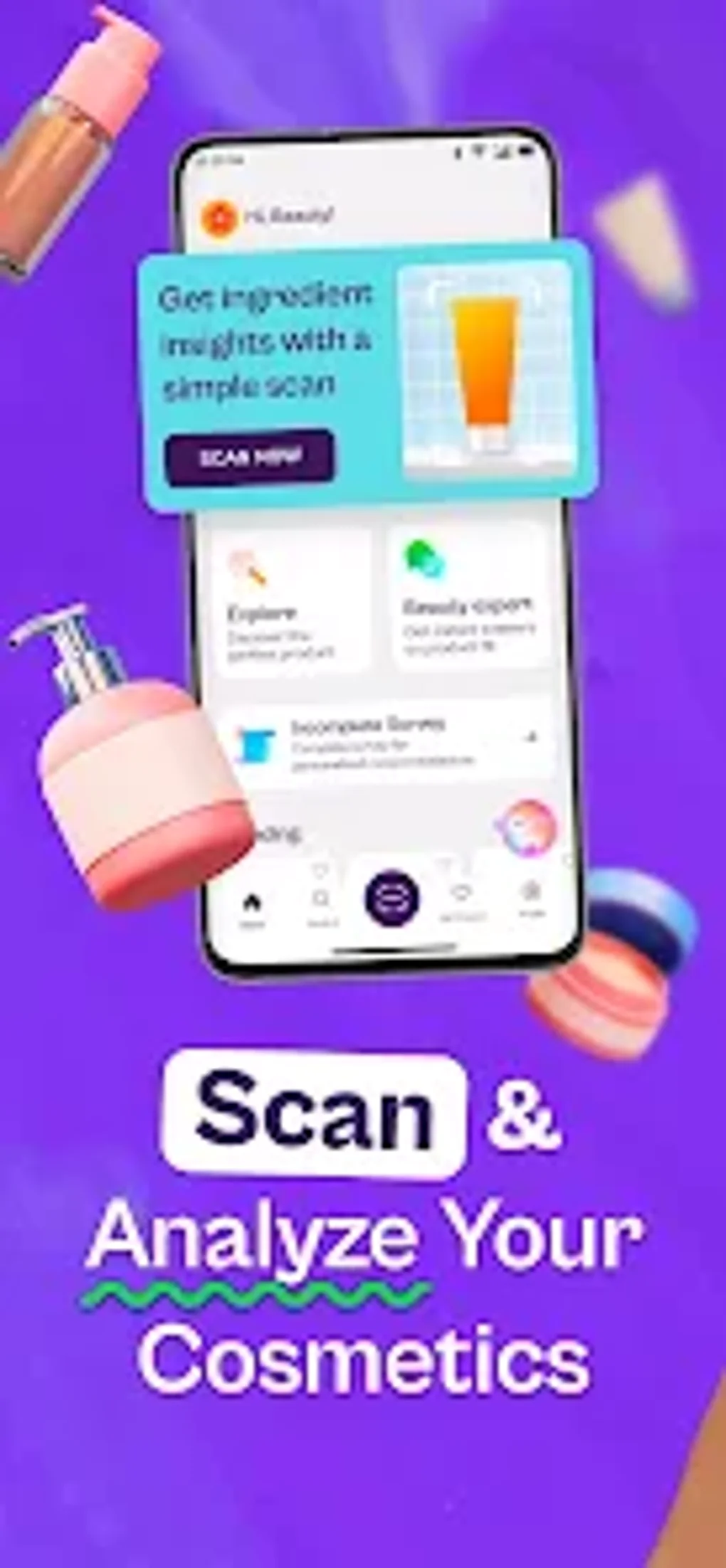SafeGlow - Beauty Care Scanner para Android - Descargar