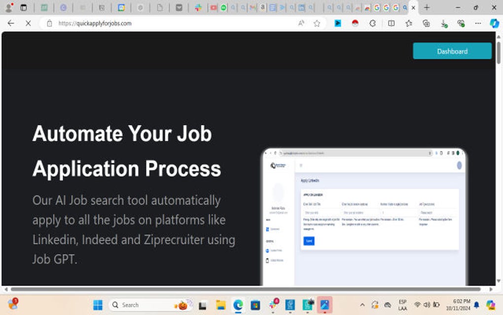 Quick Apply jobs para Google Chrome - Extensión Descargar