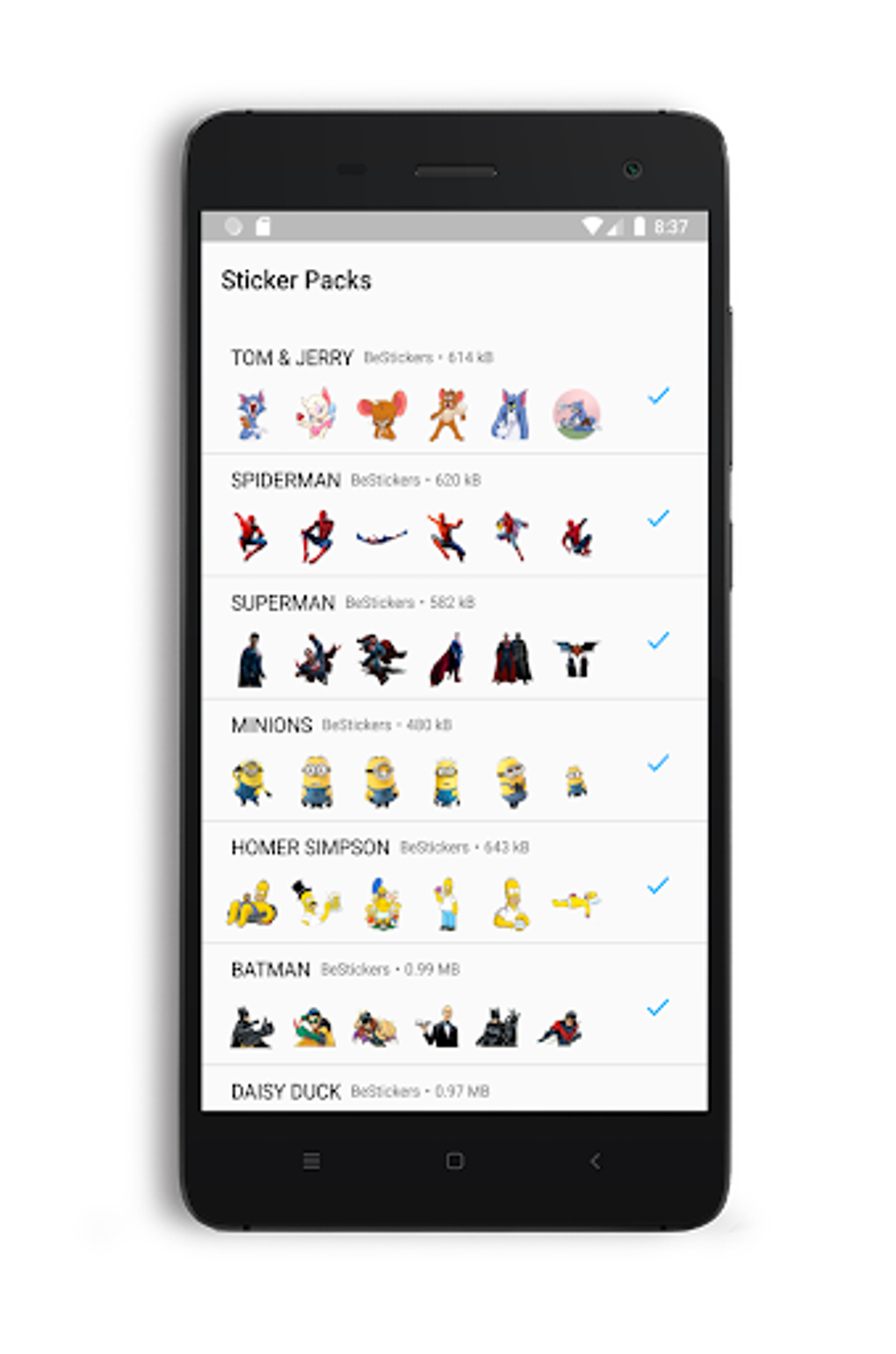 Cartoon Stickers for Whatsapp WAStickerApps for Android - Download