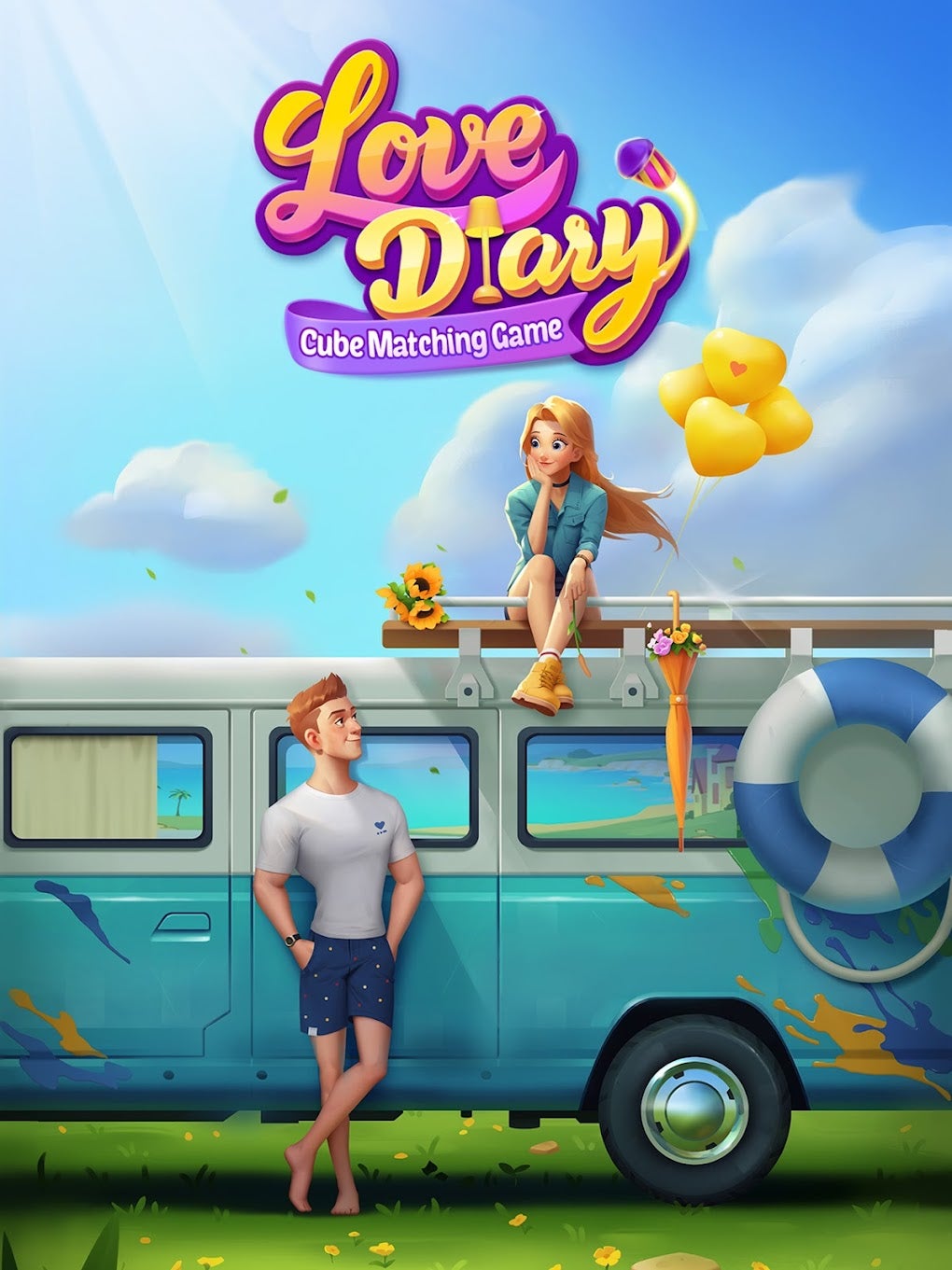 Love Diary: Cube Matching Game para Android - Descargar