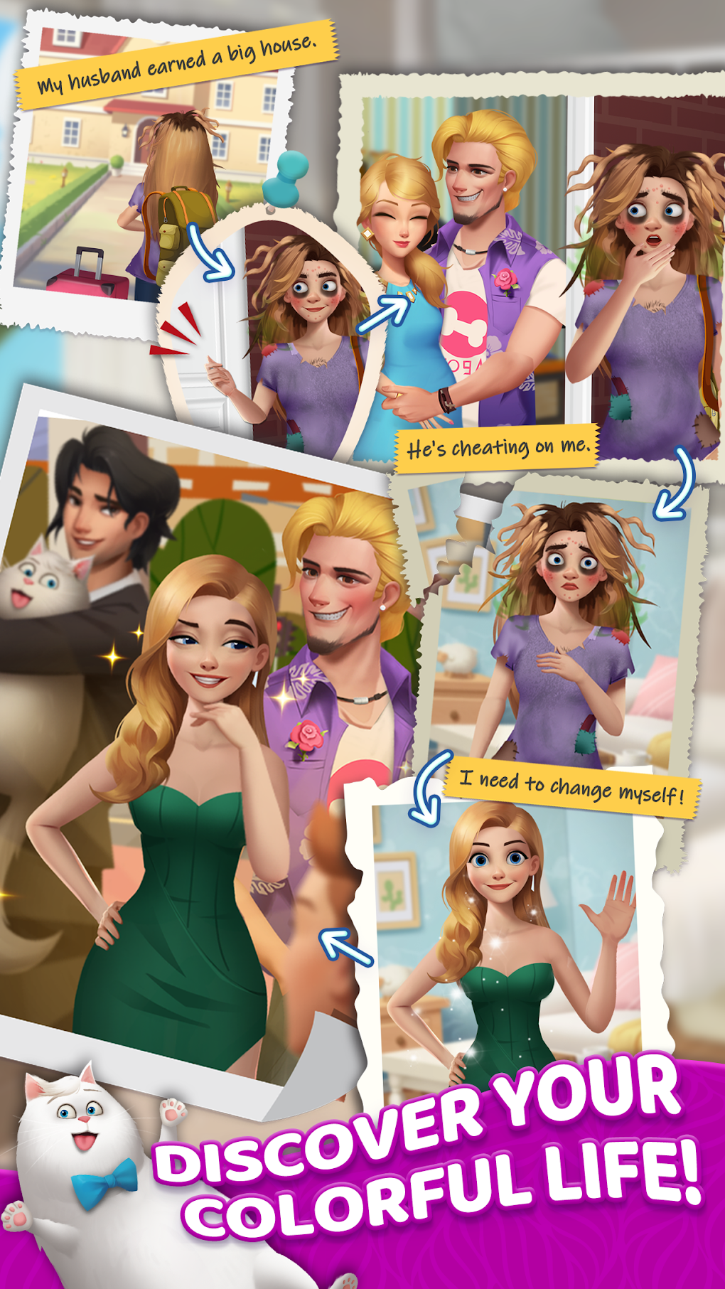 Love Diary: Cube Matching Game for Android - Download