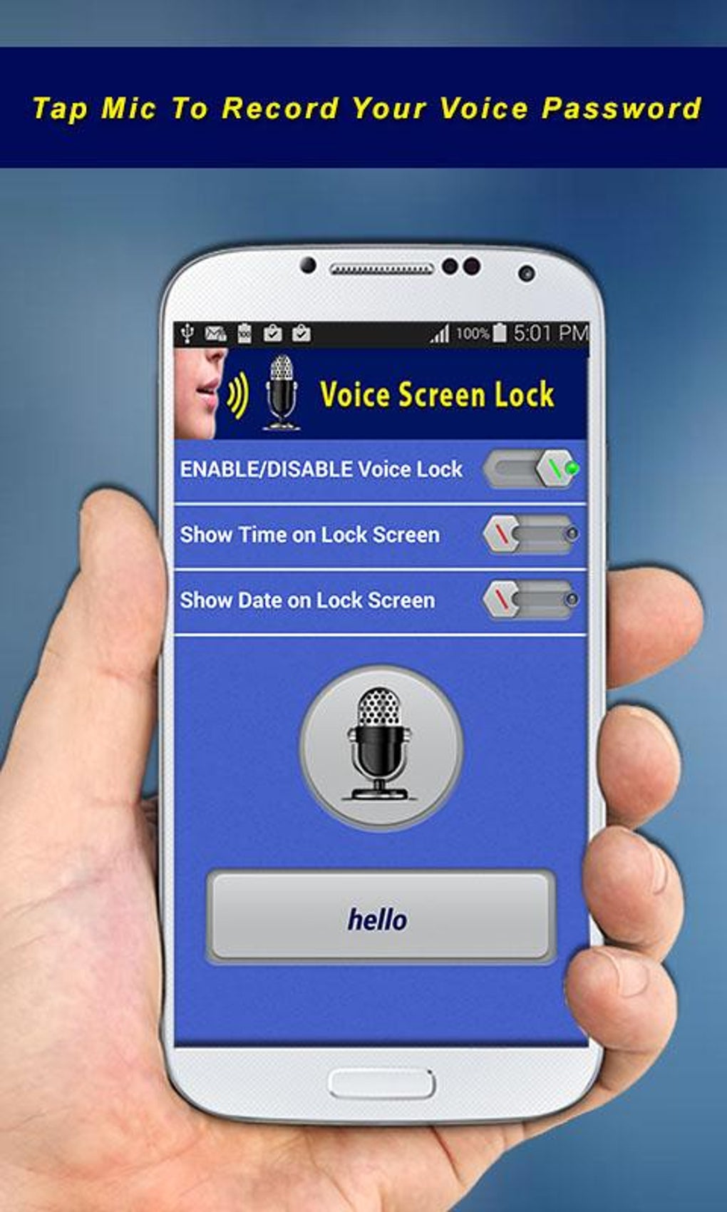 Voice Screen Lock APK for Android - Download