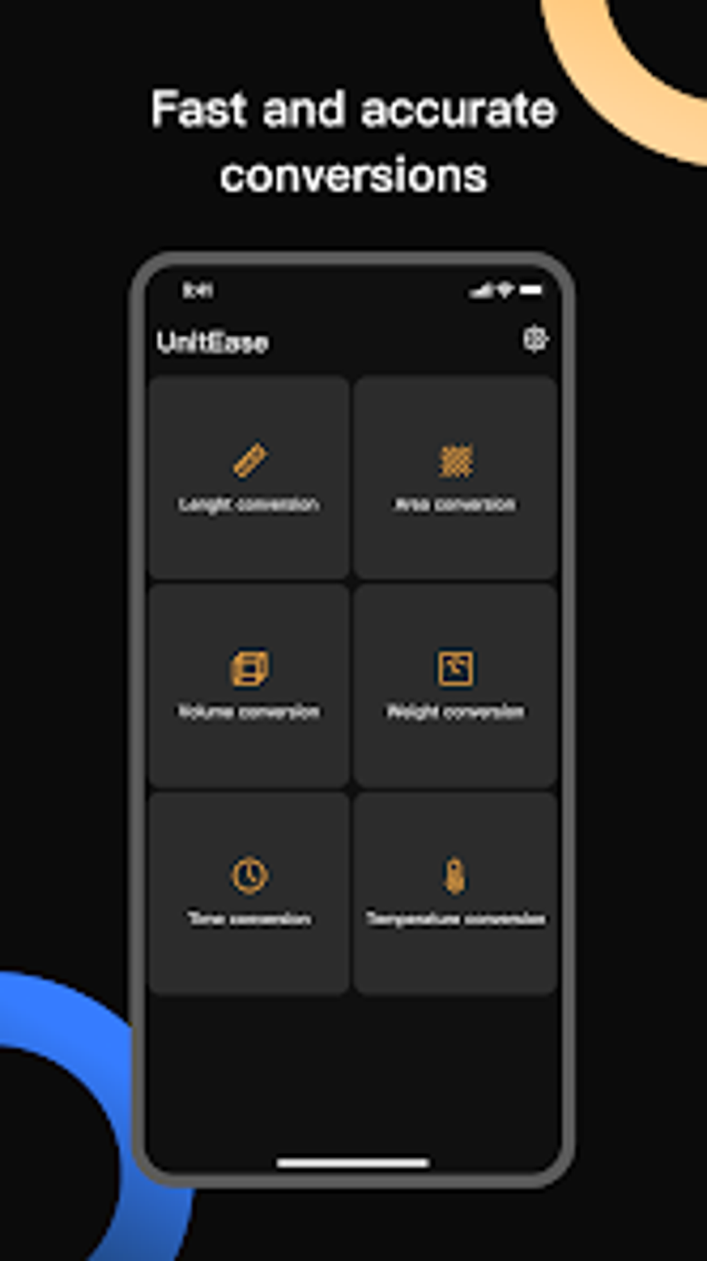 UnitEase-Accurate Conversions per Android - Download