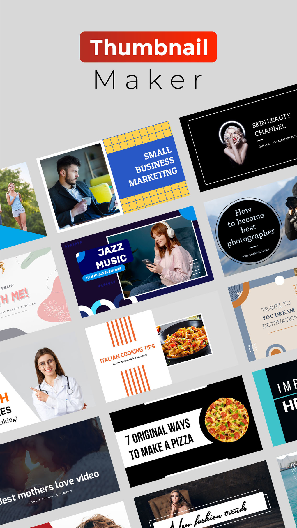 Thumbnail Maker - Channel Art for iPhone - Download