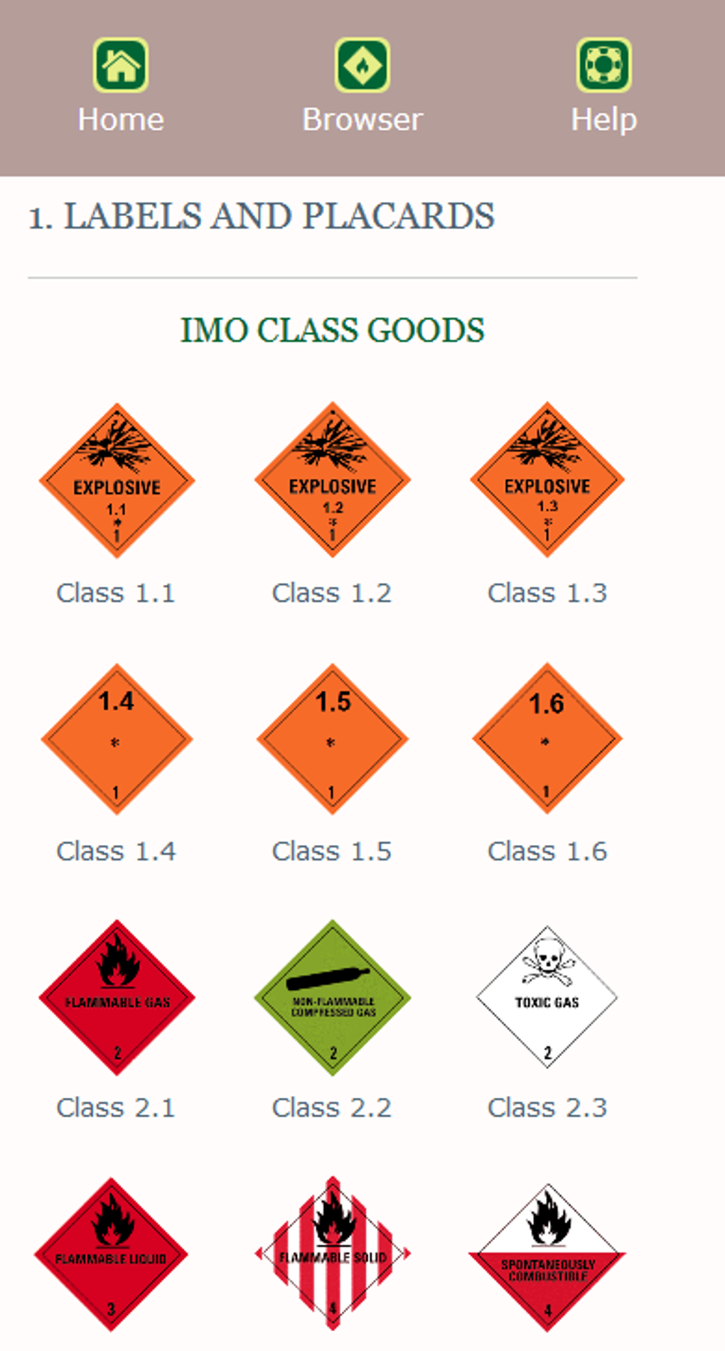 IMO Class Dangerous Goods APK for Android - Download