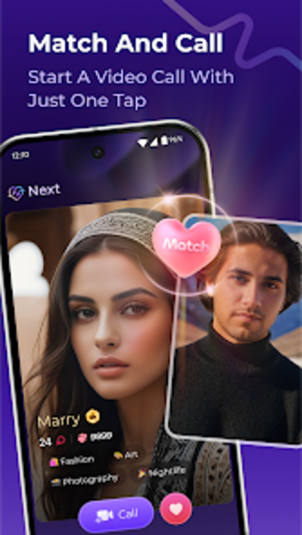 Next - Live Video Call Chat para Android - Descargar