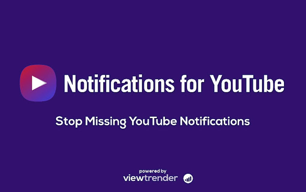 Notifications for YouTube para Google Chrome - Extensión Descargar