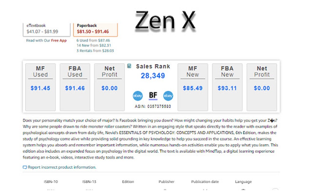 ZenX for Google Chrome - Extension Download