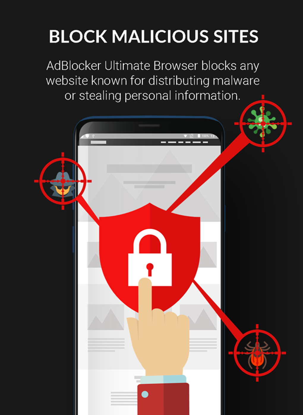 AdBlocker Ultimate Browser para Android - Descargar