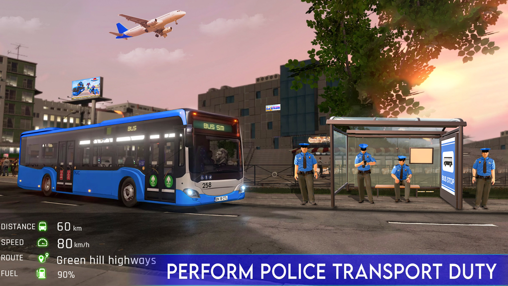 Police Bus Simulator Game 2023 para iPhone - Descargar