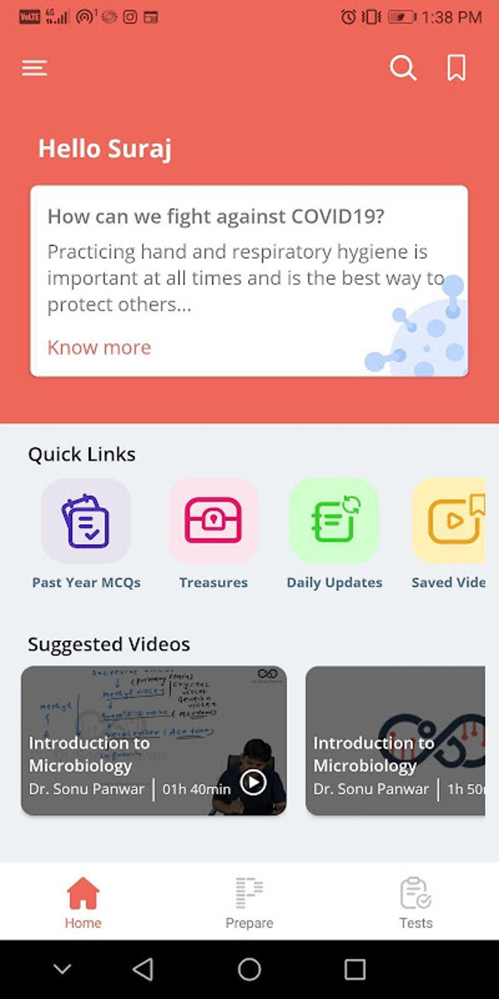 Android için Microbiology by Dr. Sonu Panwar - İndir