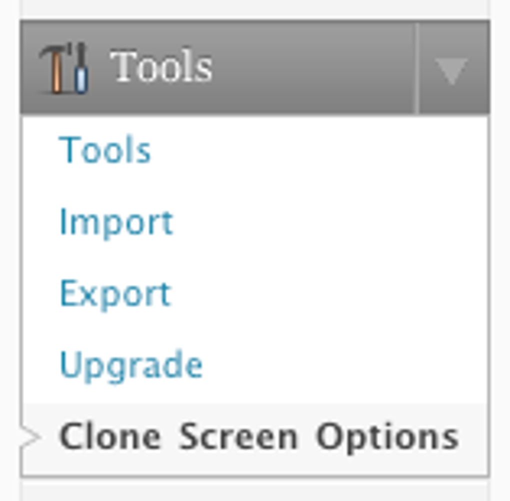 FV Clone Screen Options para WordPress - Descargar