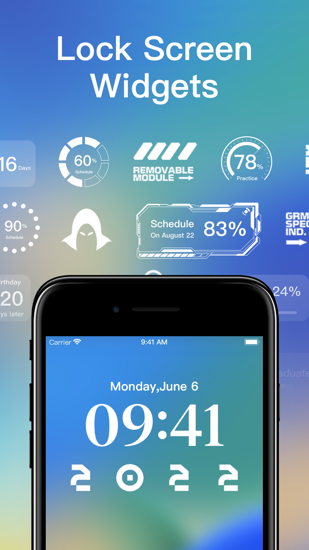 AnyWidget: Lock Screen Widgets para iPhone - Descargar