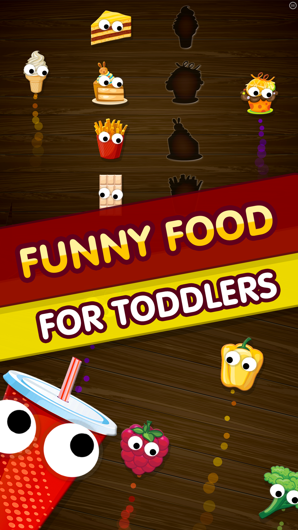 Kids Food Games: Toddlers Boys Girls Puzzle Free for iPhone - Download
