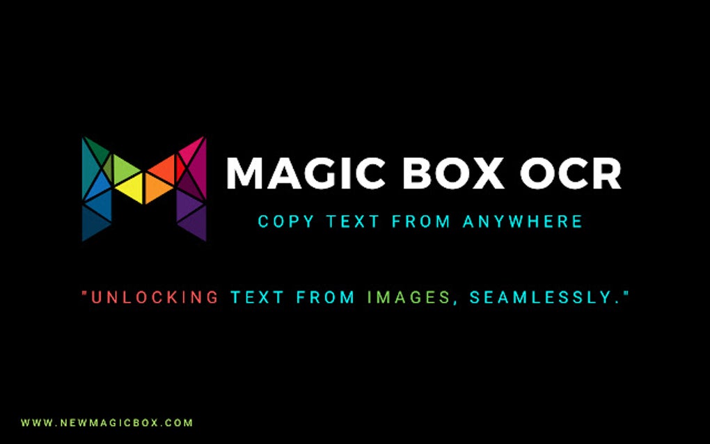 Magic Box OCR for Google Chrome - Extension Download
