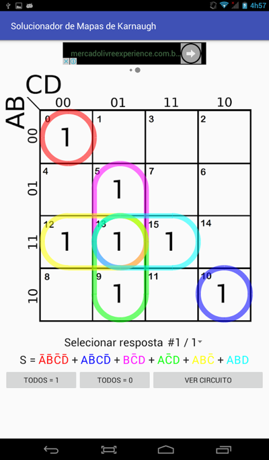 Karnaugh Kmap Solver (FREE) APK para Android - Descargar