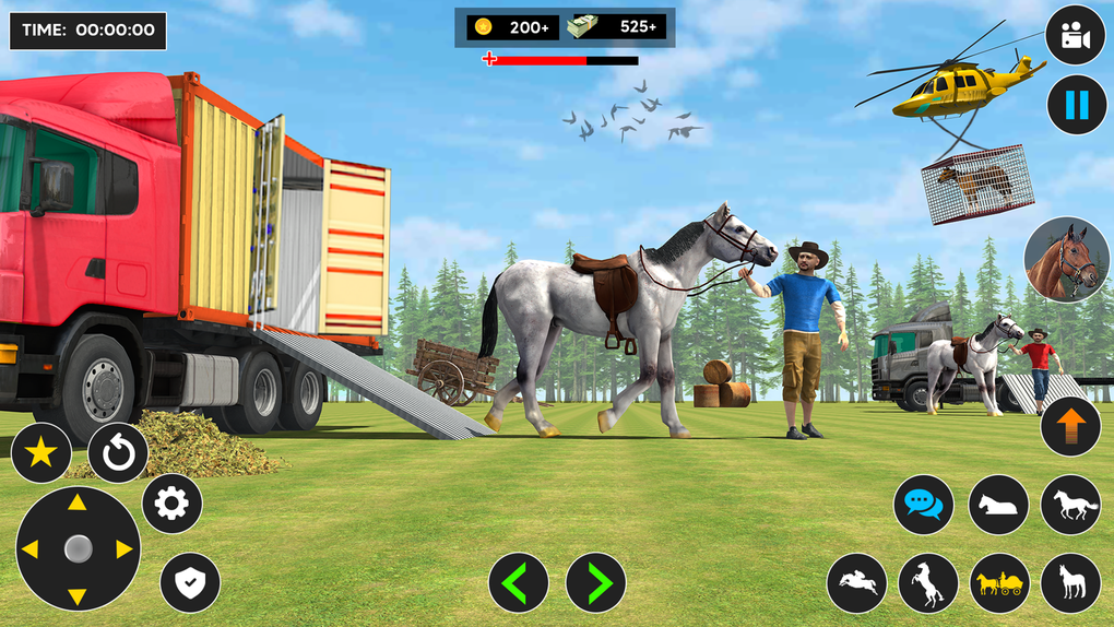 iPhone için Animal Transport Horse Games - İndir