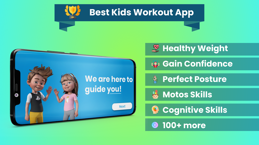 Fitness for Kids: Kids Workout for iPhone - Download