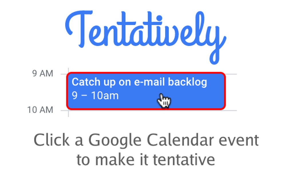 Tentatively for Google Chrome - Extension Download