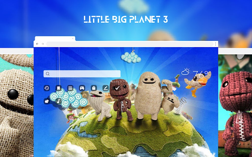 Little Big Planet 3 HD Wallpapers New Tab para Google Chrome - Extensão ...