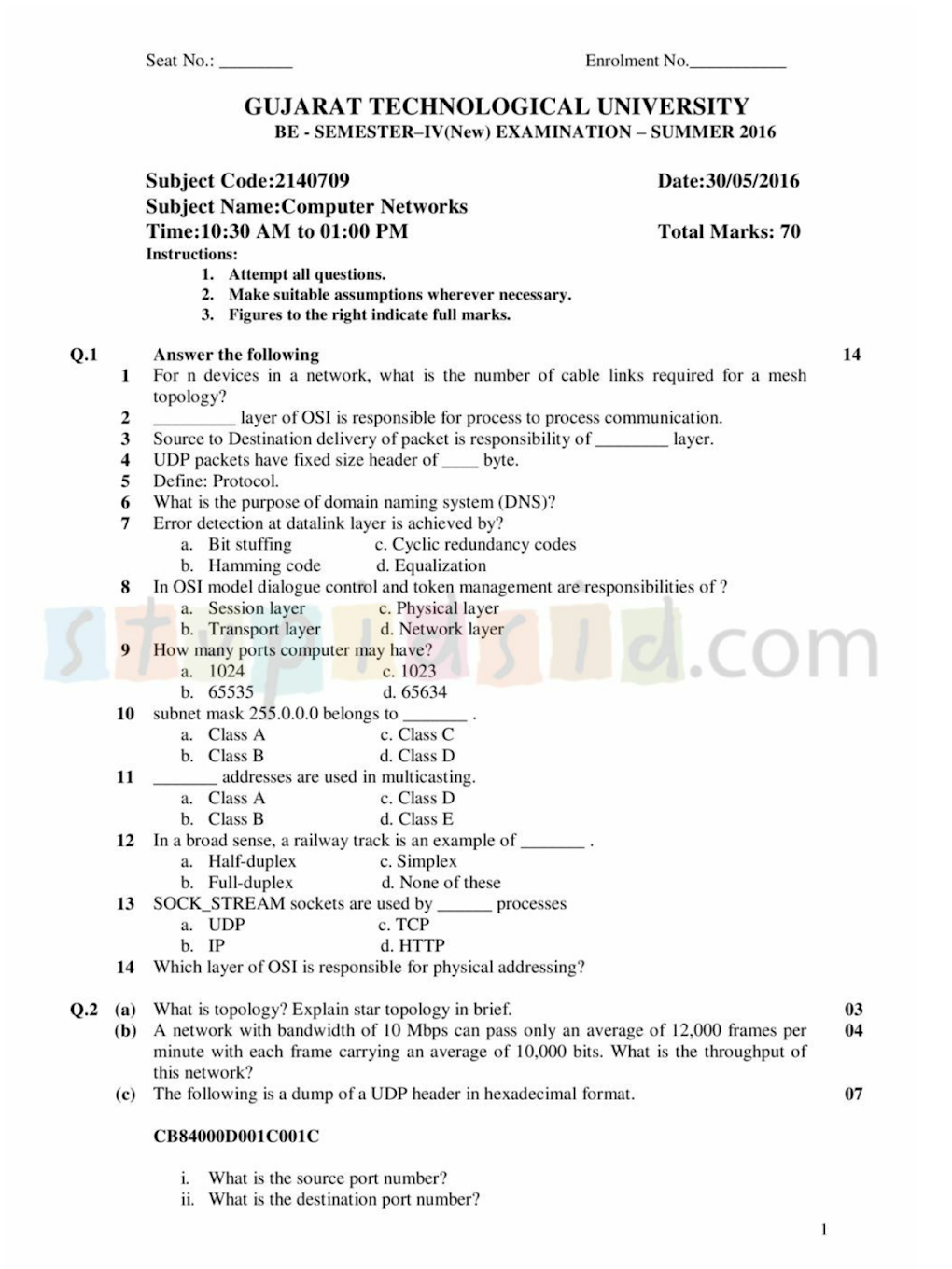 GTU Exam Question Papers Engi APK for Android - Download