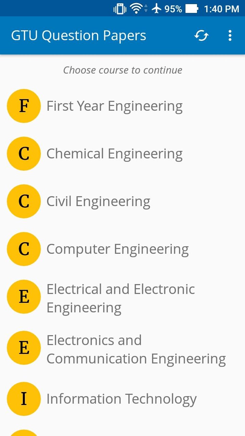 GTU Exam Question Papers Engi APK for Android - Download