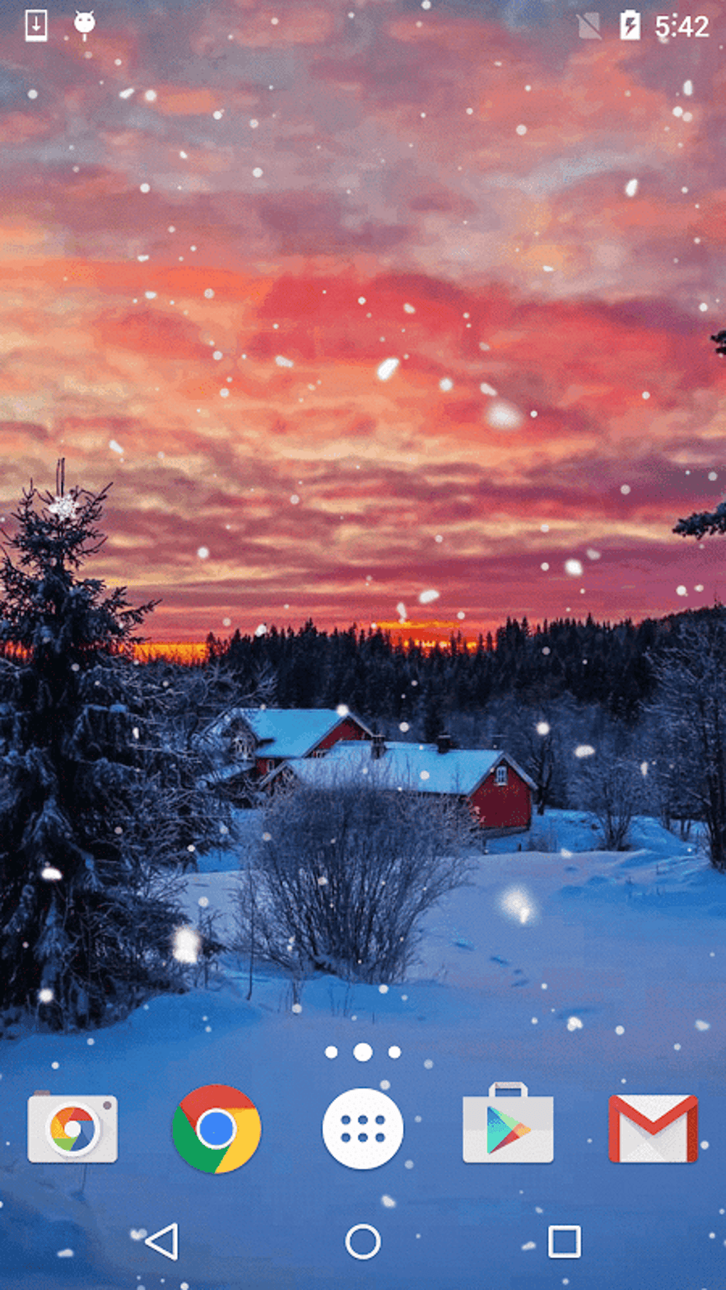 Winter Snow Live Wallpaper APK for Android - Download