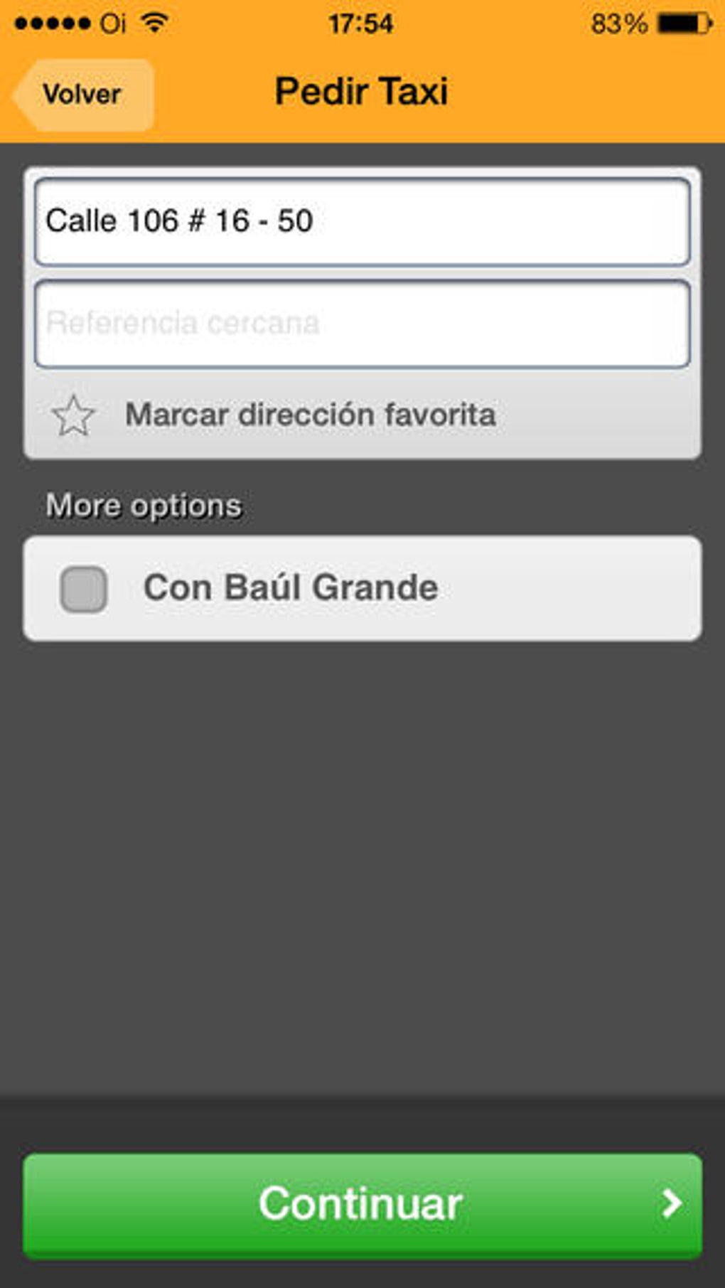 Easy Taxi a Cabify app para Android - Descargar