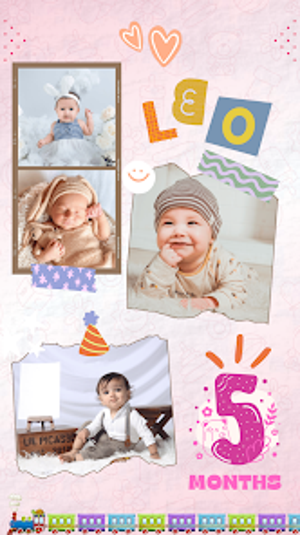 Baby Month Photo Frame Collage for Android - Download