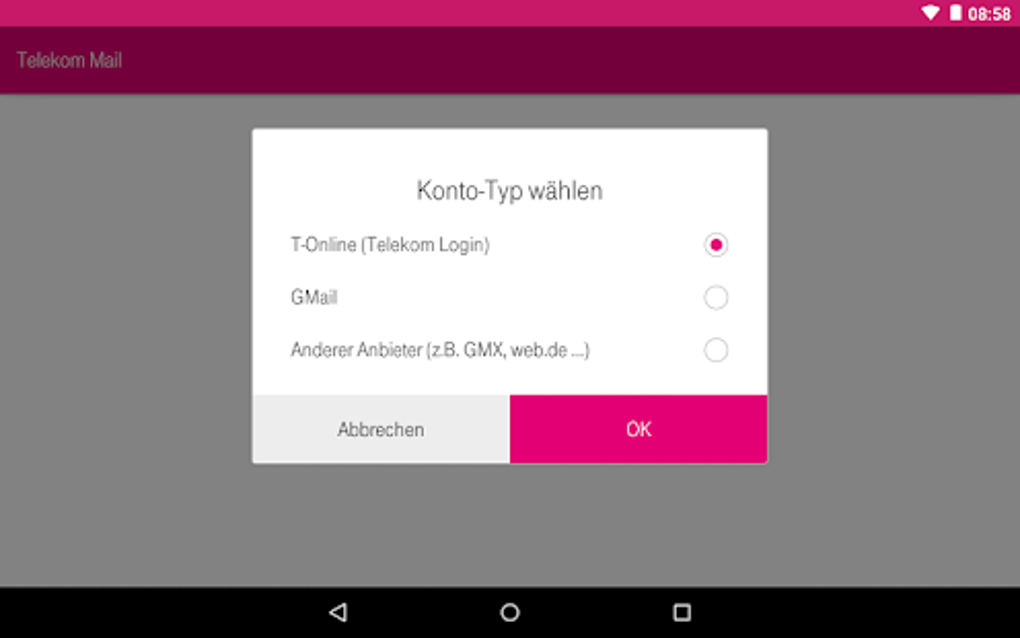Telekom Mail Gratis E-Mail-Adresse Postfach APK für Android - Download