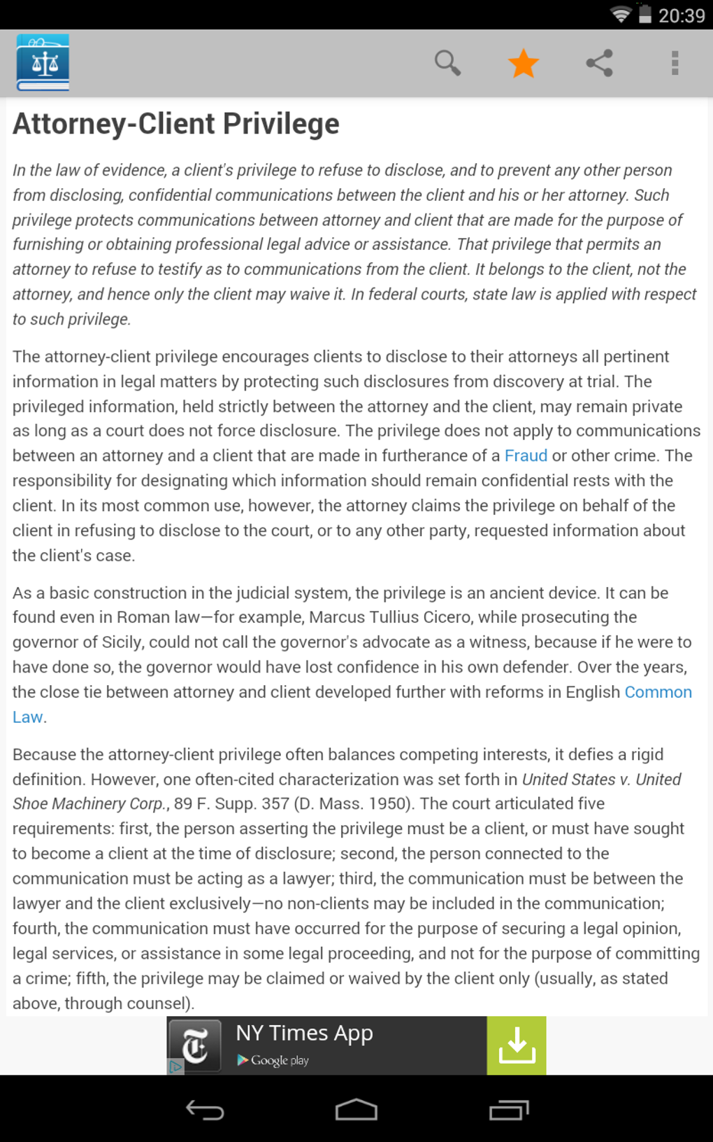 Legal Dictionary by Farlex for Android - Download