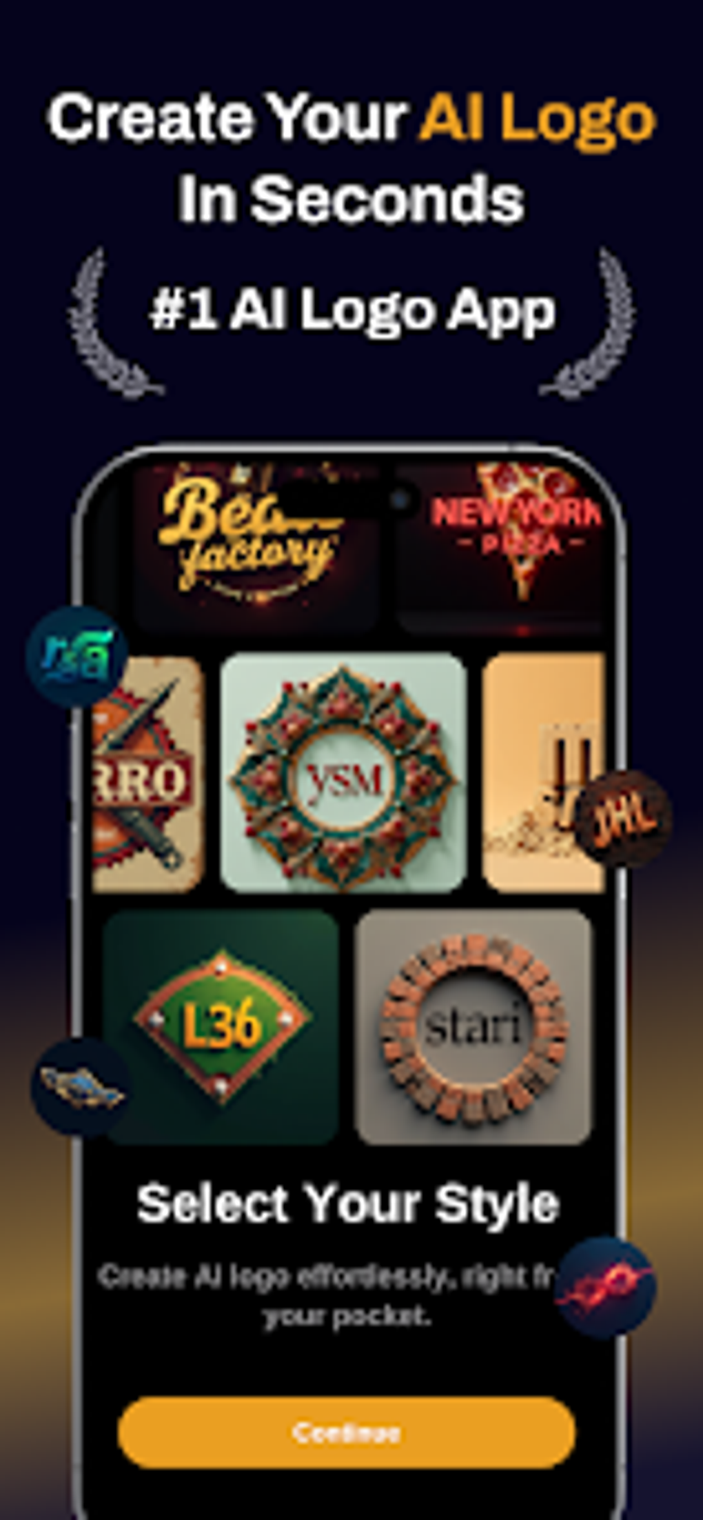 Logo Maker AI Logo Generator per Android - Download