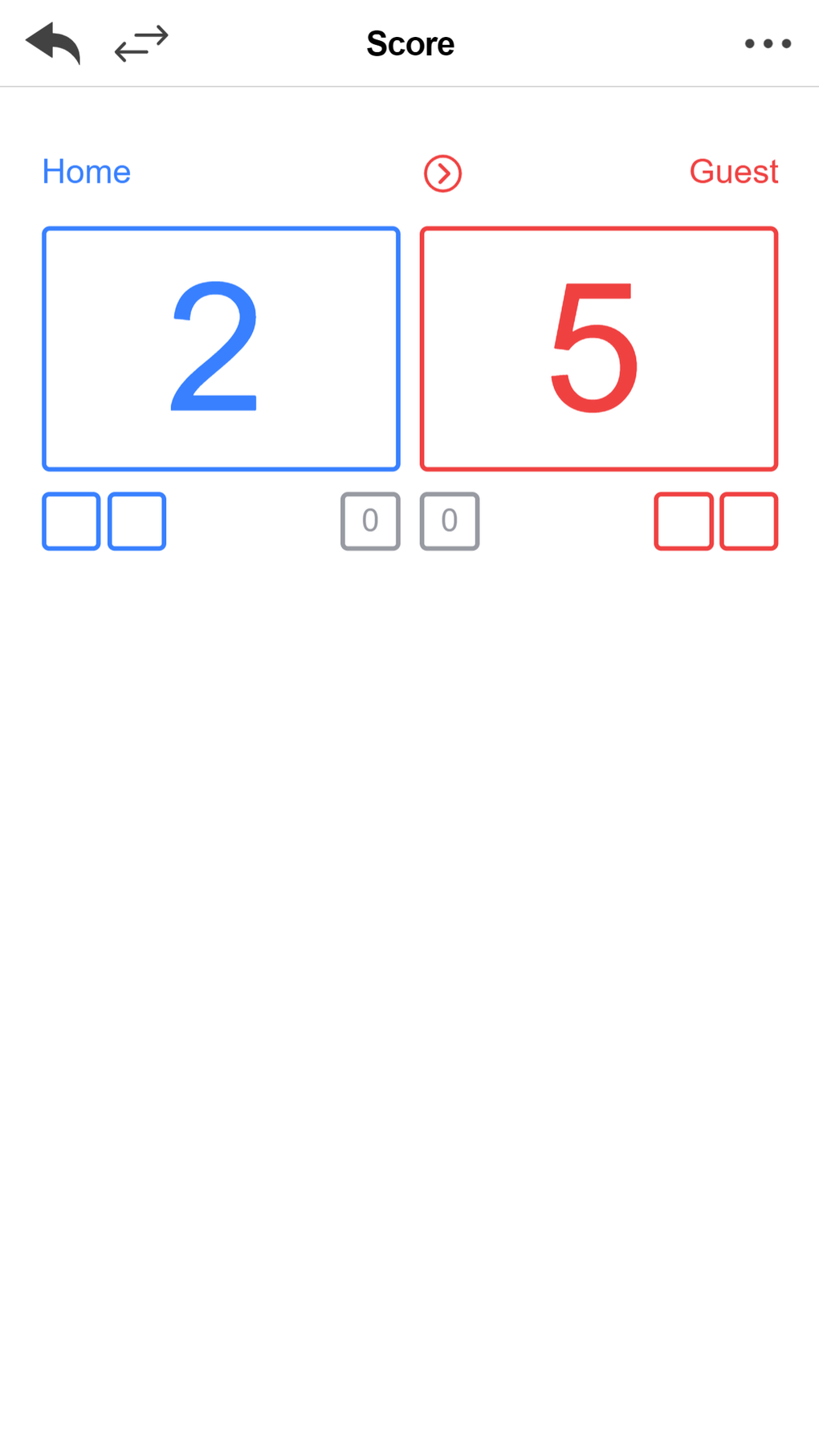 Volleyball Score Simple for iPhone - Download