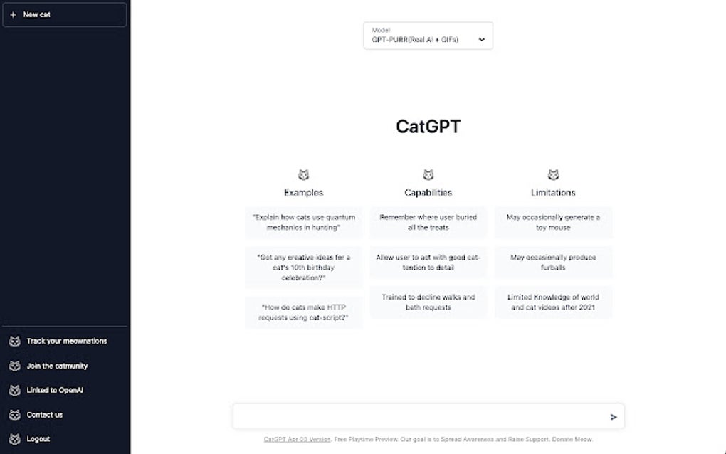 CatGPT for Google Chrome - Extension Download