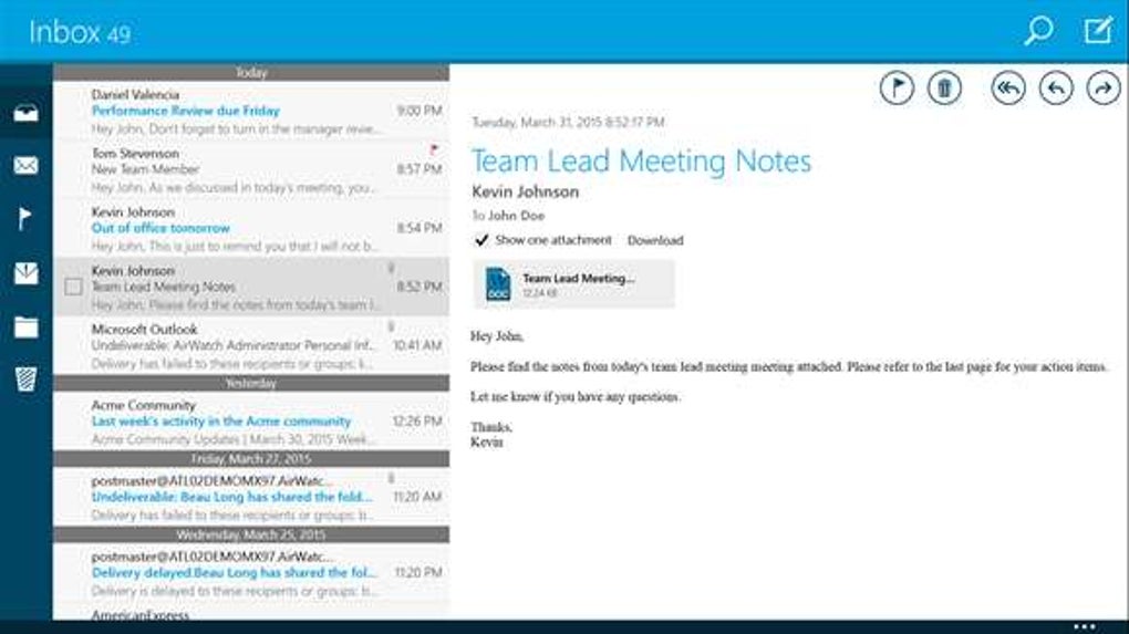 AirWatch Inbox - Descargar