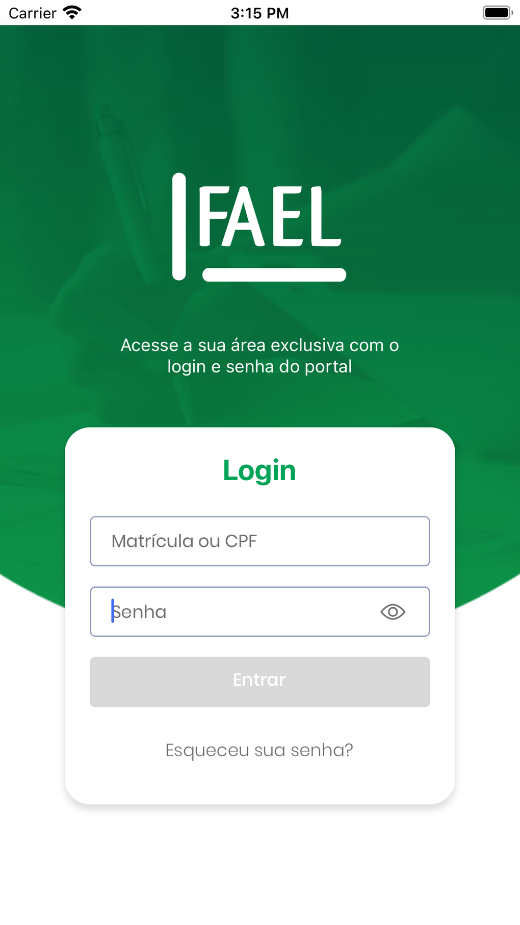 Portal do aluno - FAEL for iPhone - Download