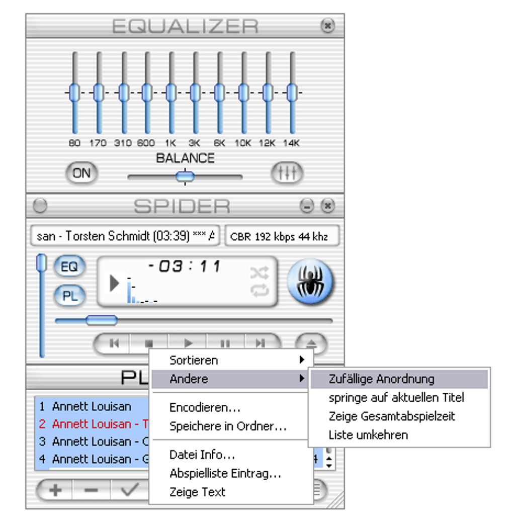 Spider Player - Download