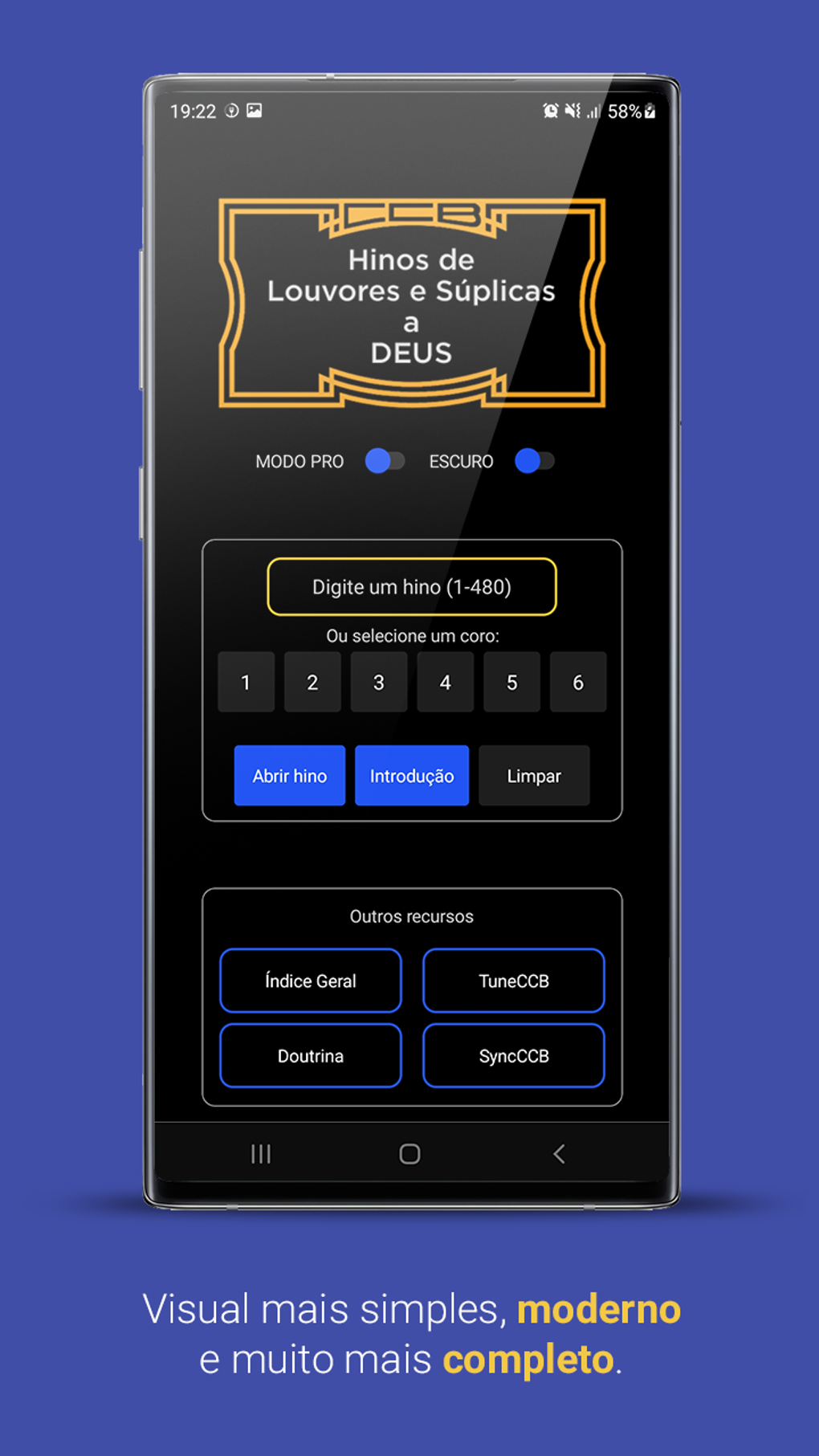 Hinário CCB Virtual PRO Nº5 APK สำหรับ Android - ดาวน์โหลด