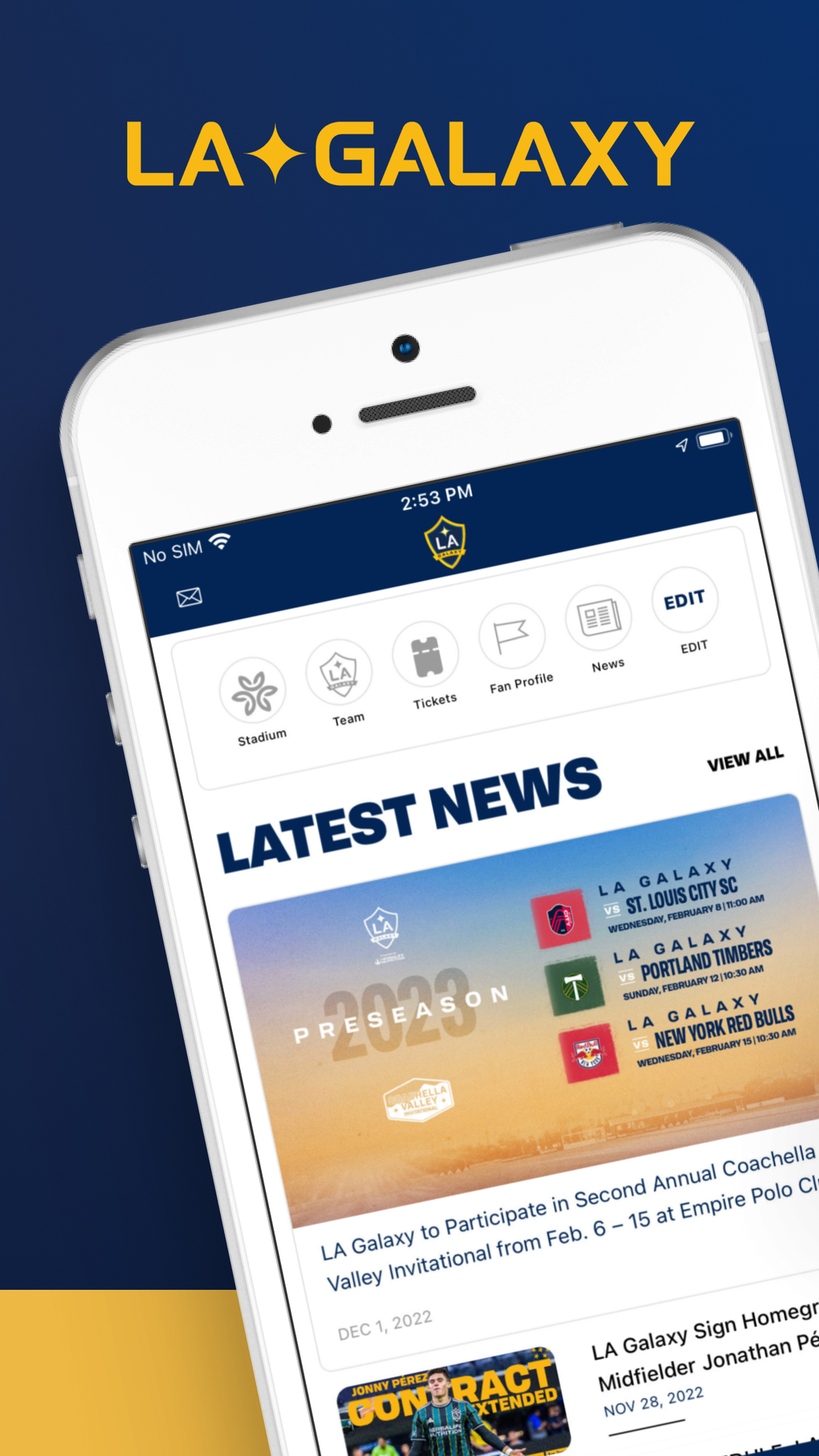 LA Galaxy for iPhone - Download