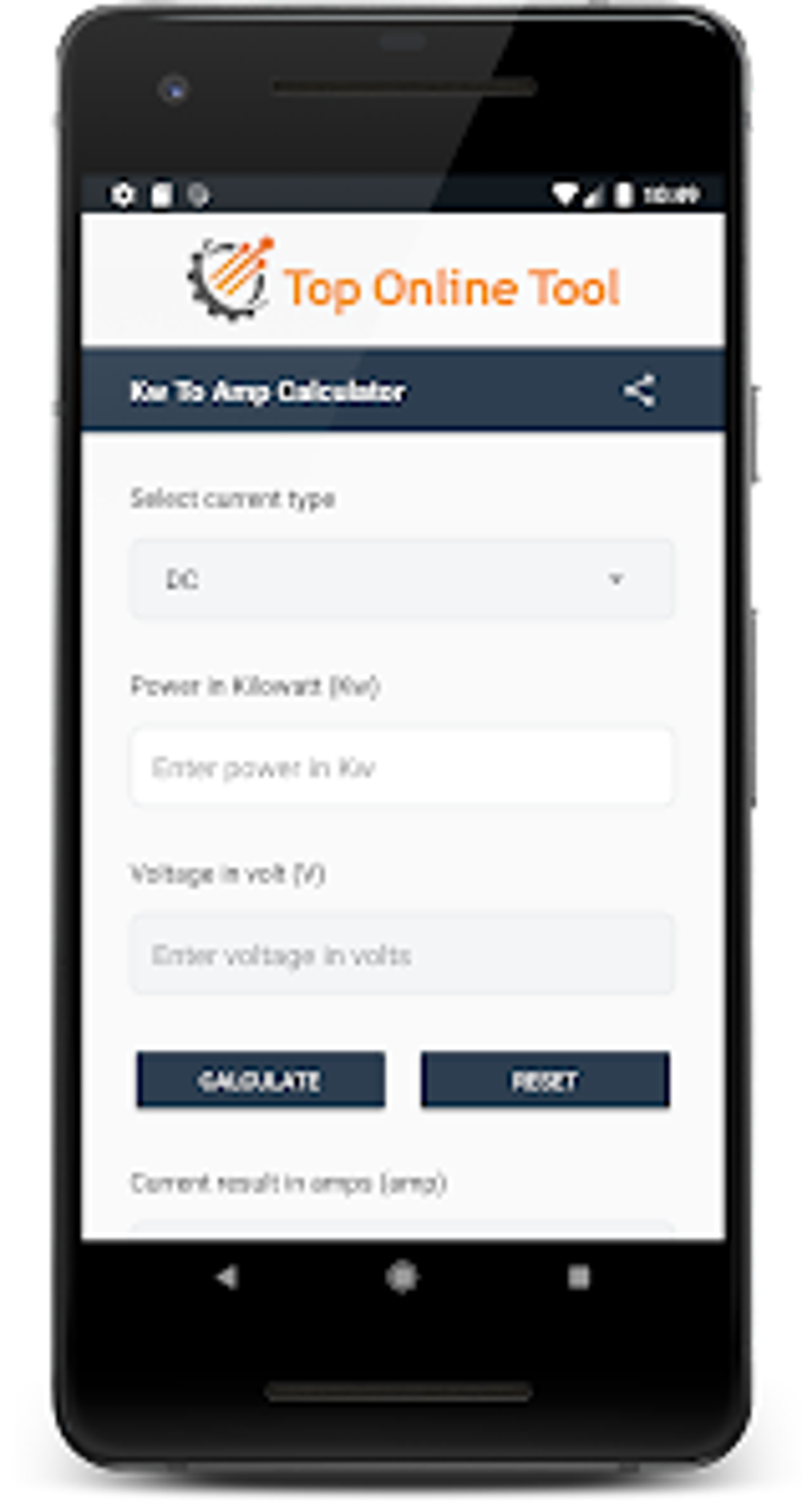 Kw To Amps Calculator Free On For Android Kw To Amps Calculator Free On For Android