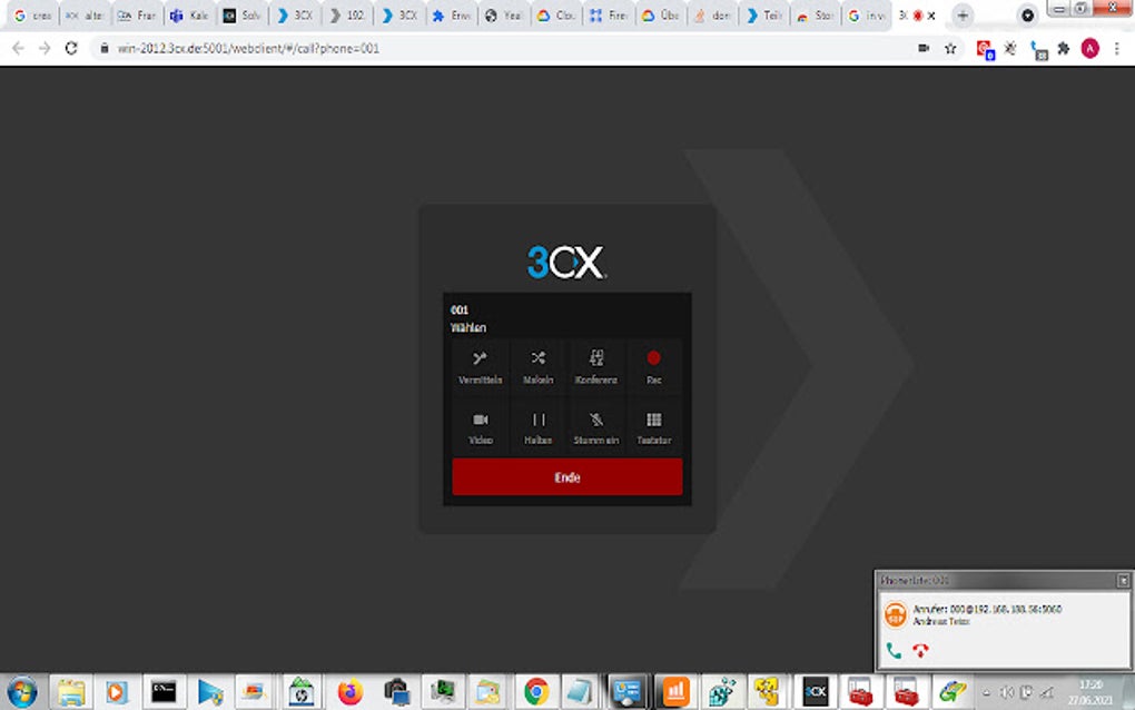 3CX Webclient auto dial per Google Chrome - Estensione Download