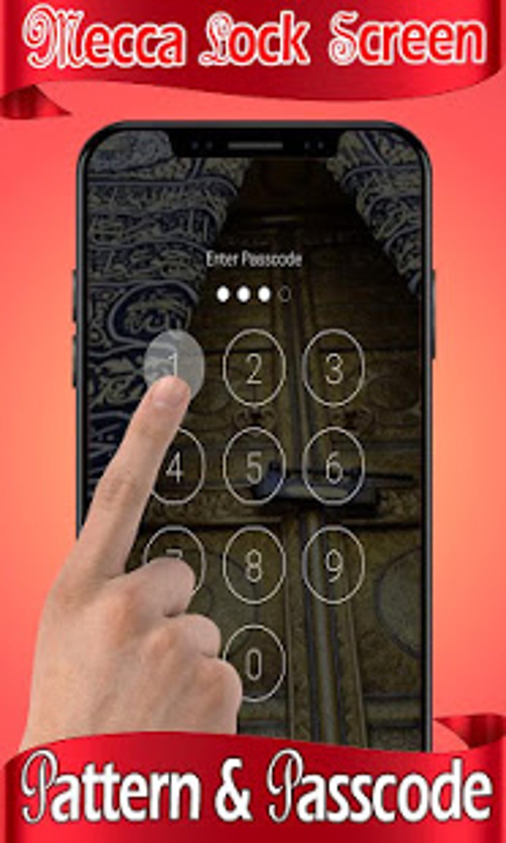 Android için Mecca Lock Screen Makkah Lock Screen Pattern PIN APK - İndir