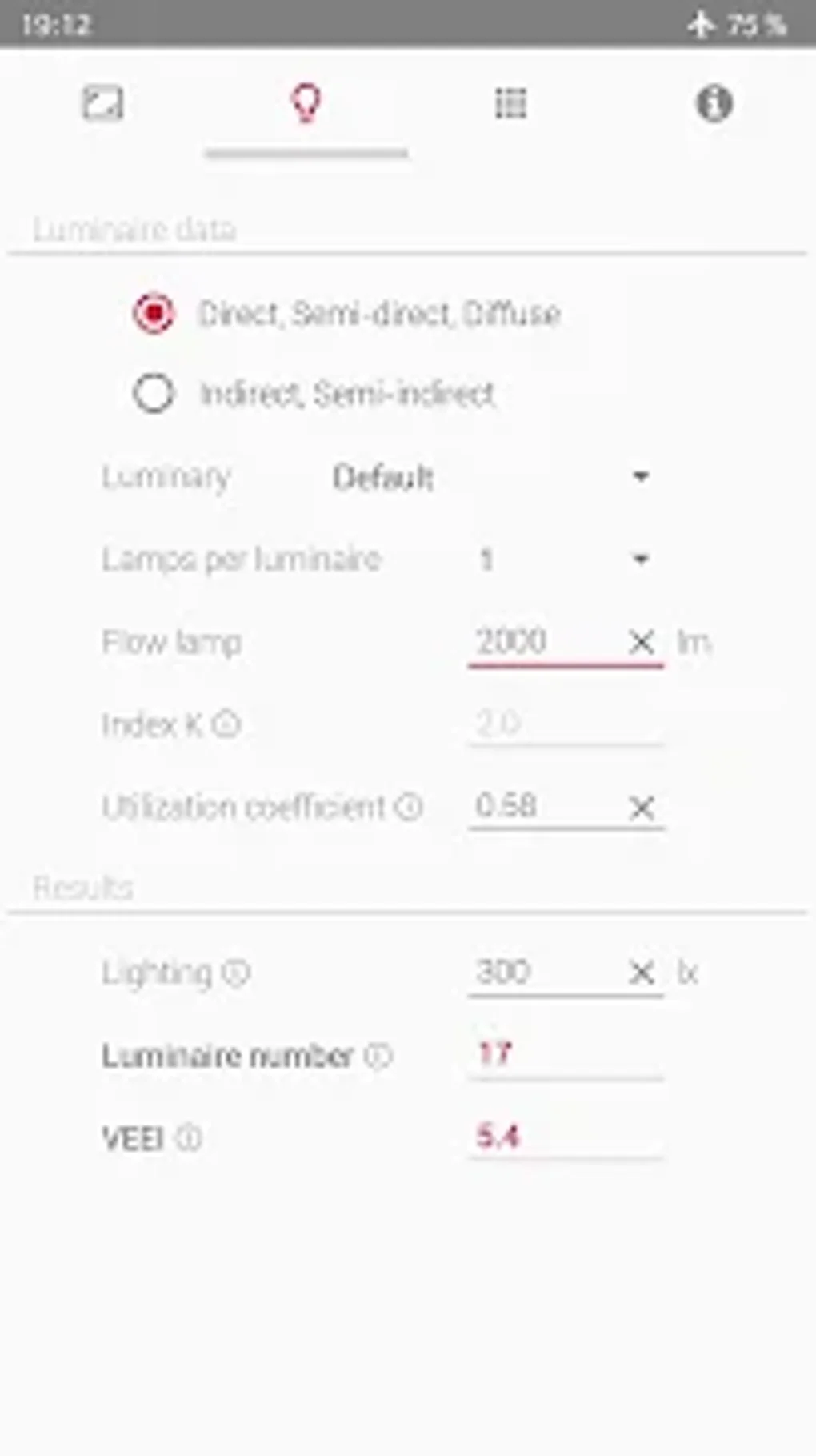 Lighting Calculation For Android Download