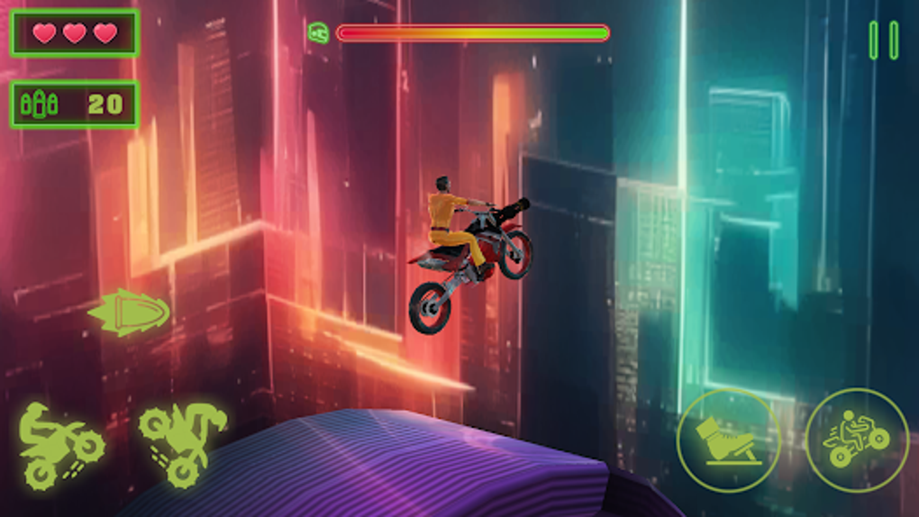 Cyber Bike Racing Shooter Game for Android - Download