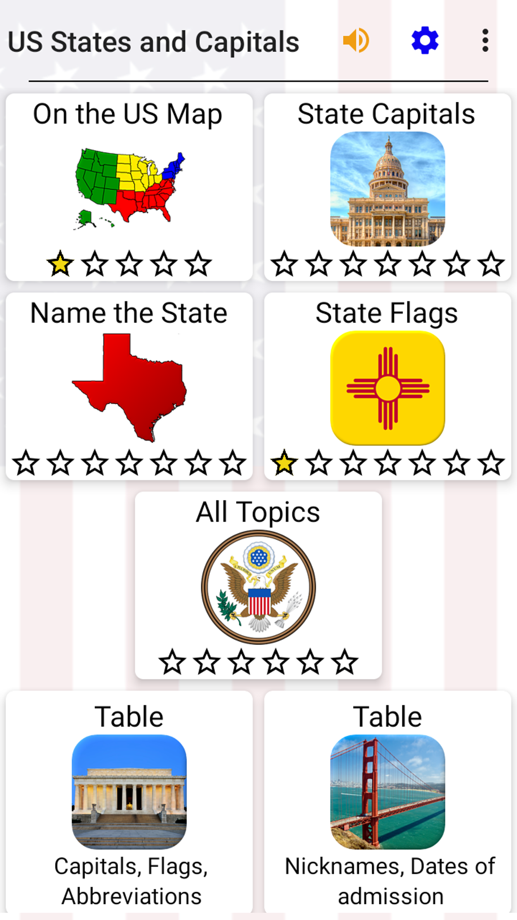 50 US States Map Capitals Flags American Quiz Para Android Download 50 US States Map Capitals Flags American Quiz Para Android Download