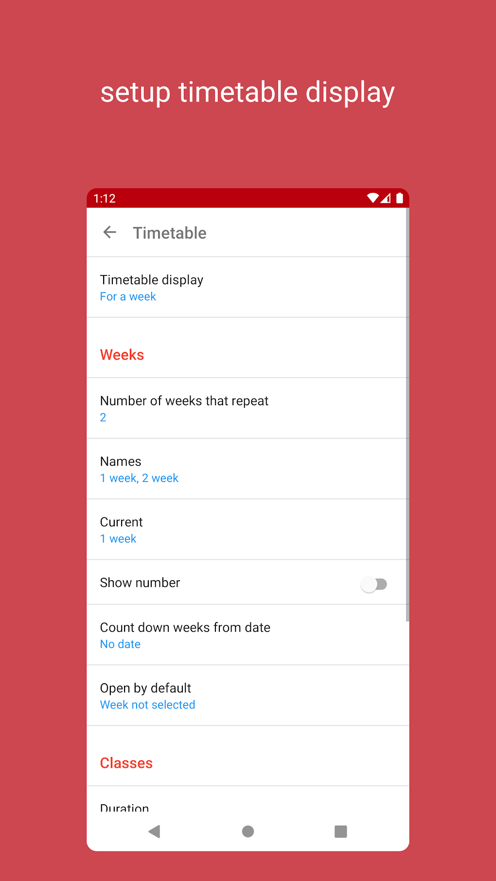 Timetable For Students Android timetable-for-students-android