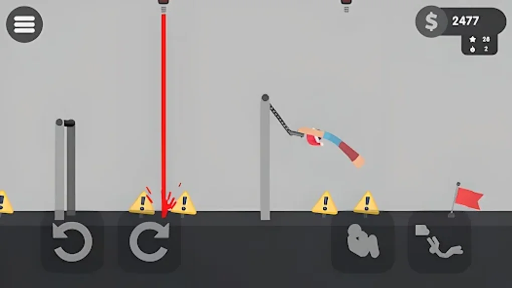 Stickman ragdoll fight flip for Android - Download