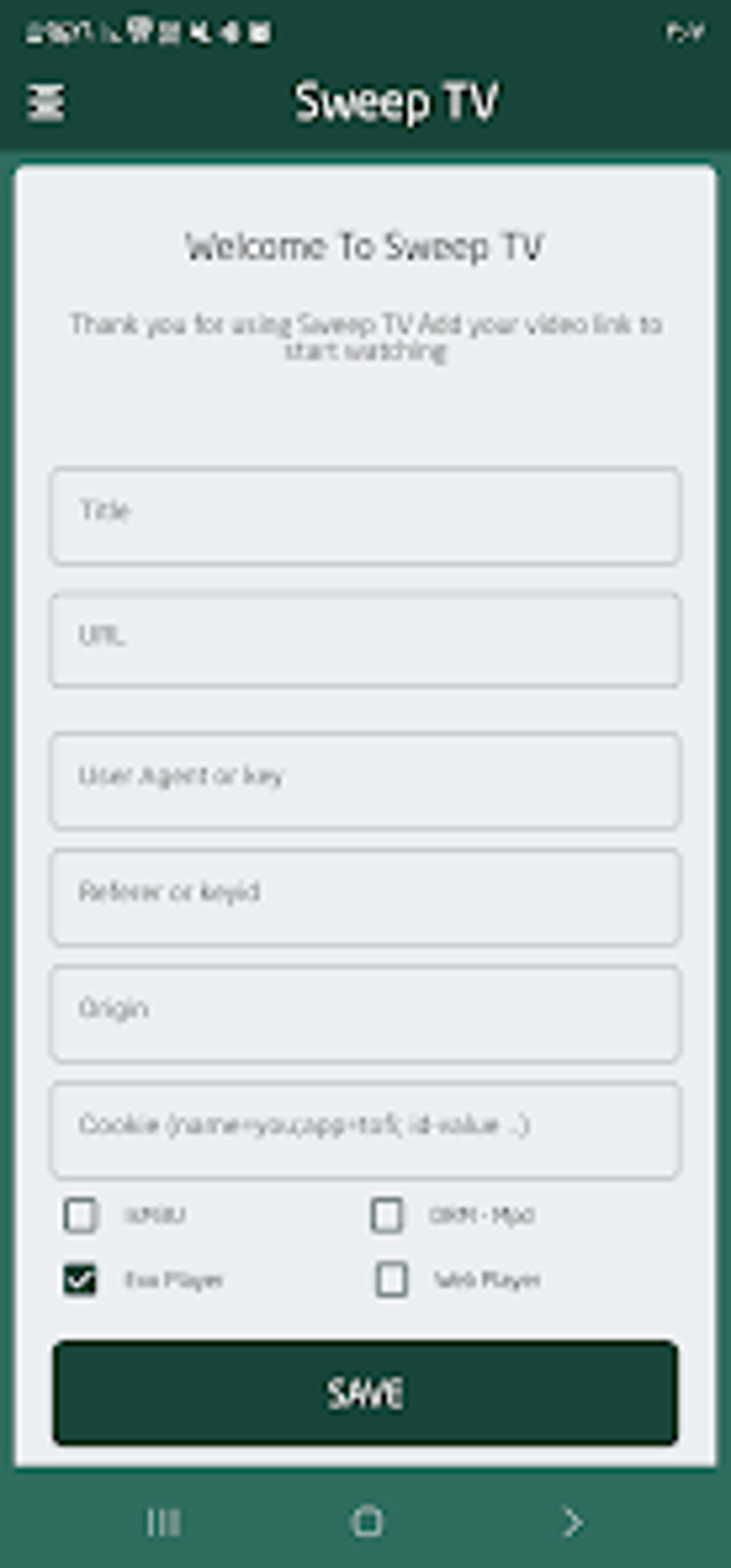 Sweep Tv for Android - Download