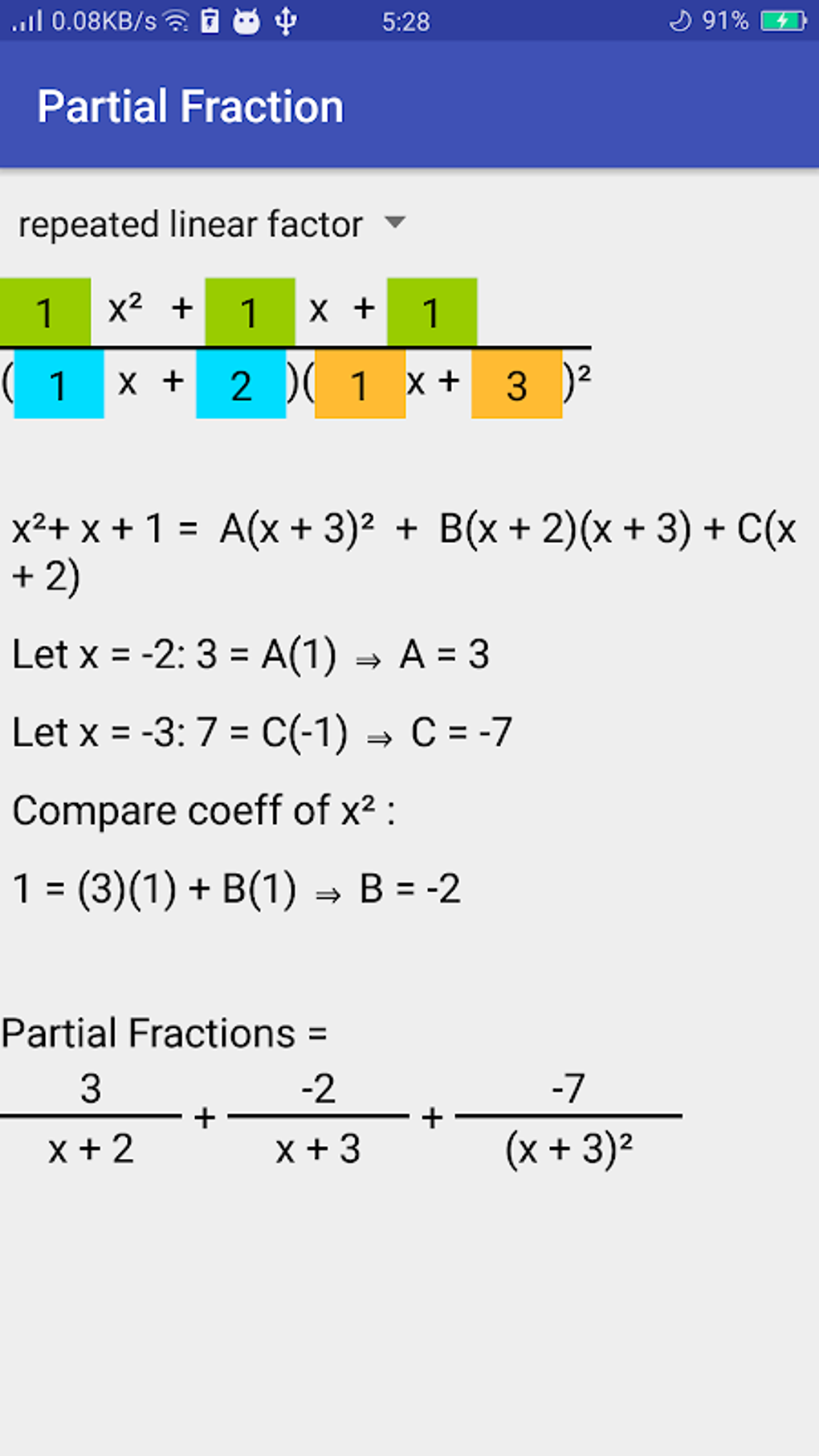 Android için Partial Fractions APK - İndir Android için Partial Fractions APK - İndir