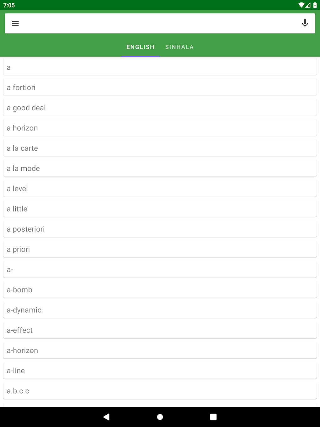 Sinhala Dictionary Offline APK for Android - Download